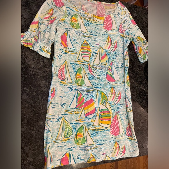 Dresses | Lilly Pulitzer You Gotta Regatta Dress Medium | Poshmark
